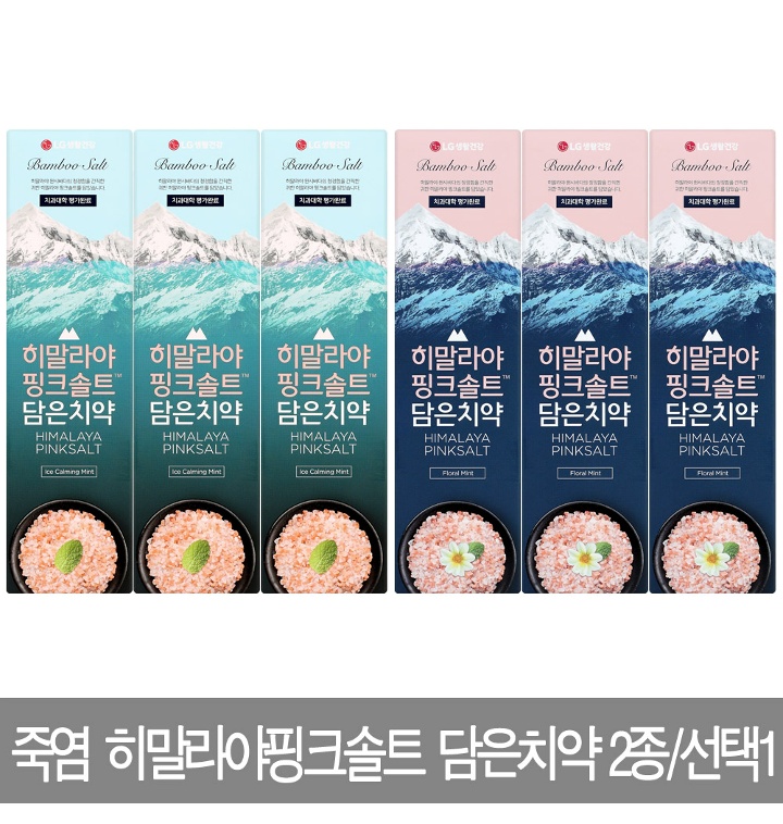 신세기유통 죽염 히말라야핑크솔트 담은치약 2종 선택1 티몬