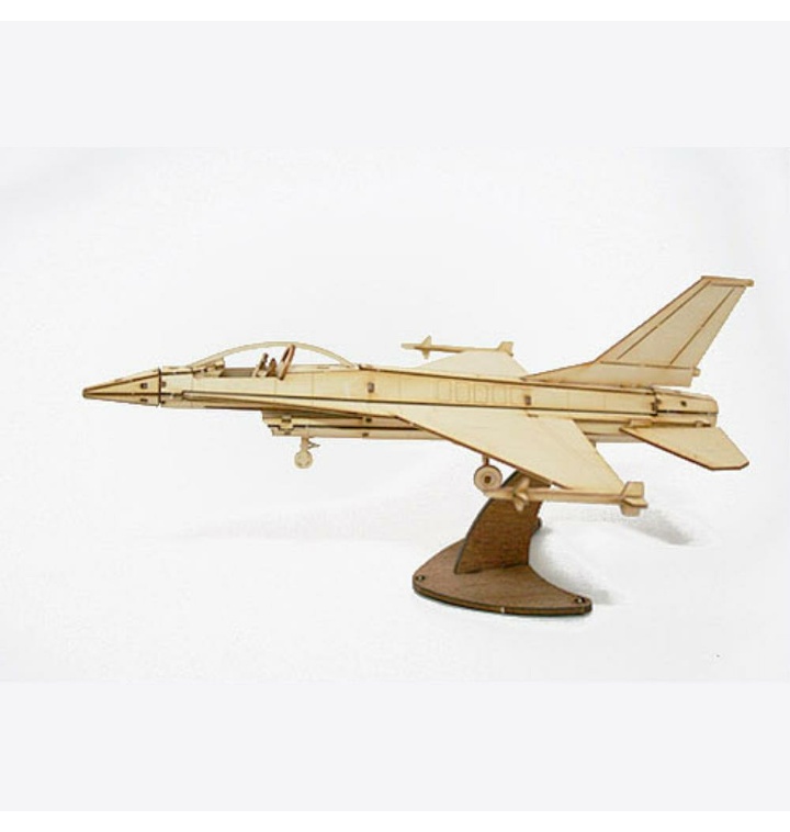 F16 팔콘 전투기 목재 프라모델 키트 두뇌발달 장식 Toy 놀이방 소품 플라모델 티몬