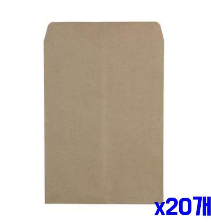 A4 서류 각대봉투 양면 10매 24 5 X 33cm X20개 봉투 대봉투 사무용품 서류봉투 사무용봉투 티몬
