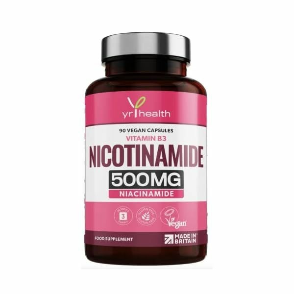 비타민b3 니코틴아마이드 나이아신아마이드 500mg 90 비건 나이아신b3 3개월 공급 영국 티몬