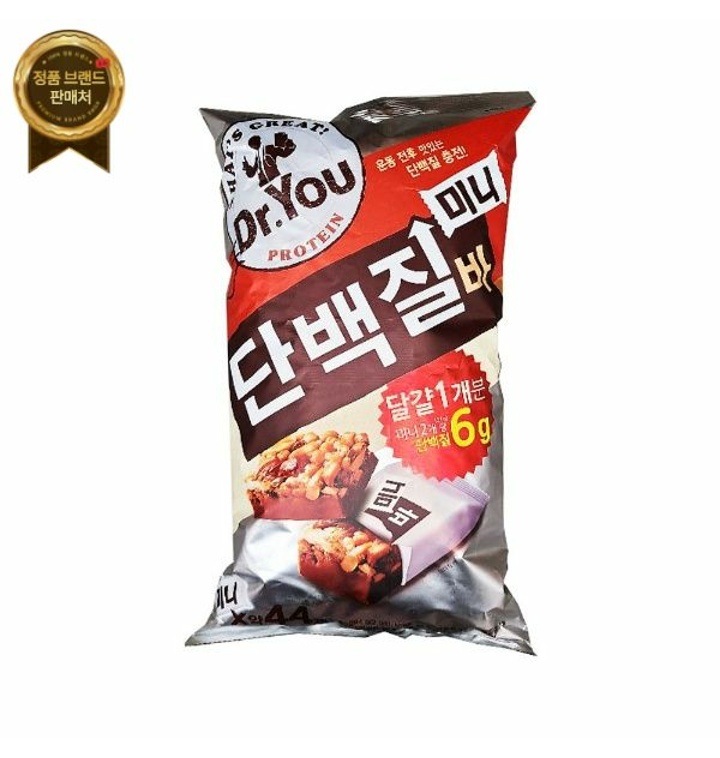 오리온 닥터유 단백질바 미니 594g 44개 프로틴바 티몬