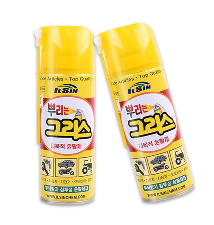 [오너클랜]일신 뿌리는 그리스 다목적 윤활제 420ml 티몬